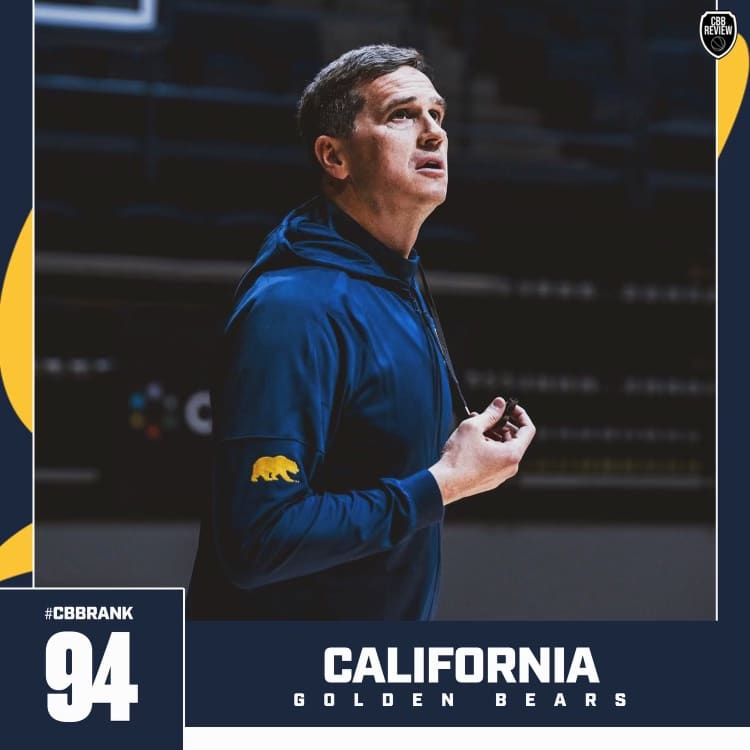 CBB Rank 2024: No. 94, Cal Basketball