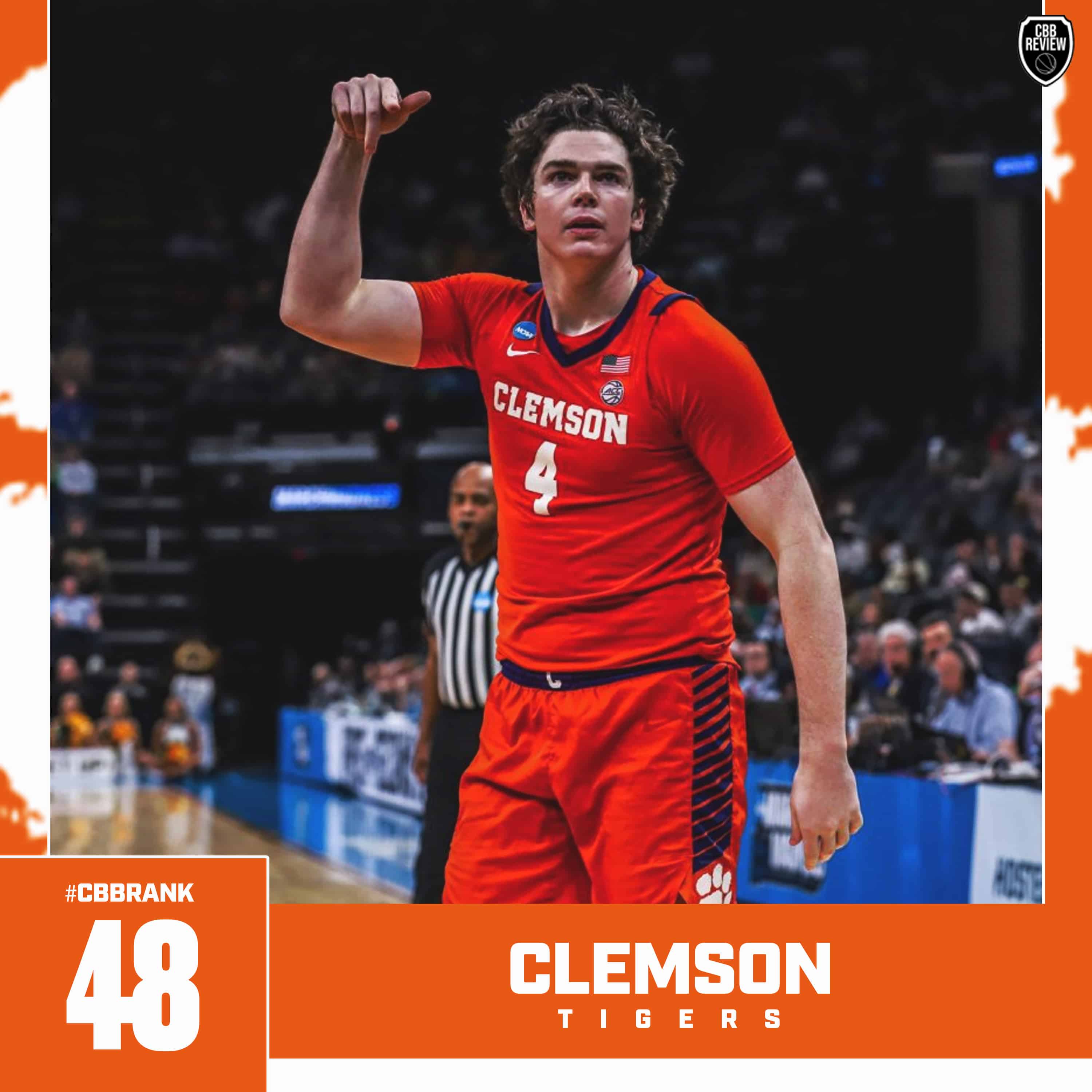 CBB Rank 2024: No. 48, Clemson Basketball