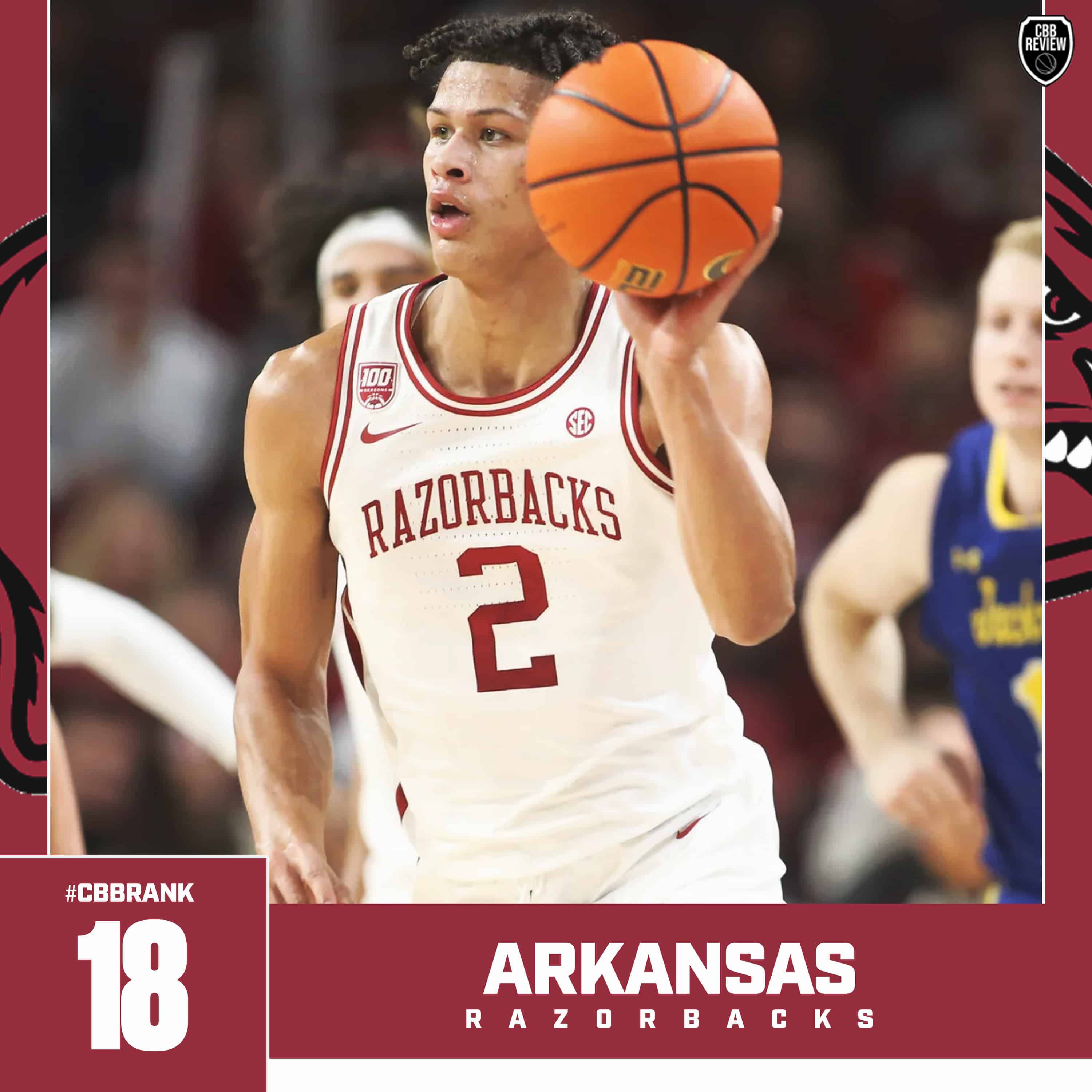 CBB Rank 2024: No. 18, Arkansas Basketball