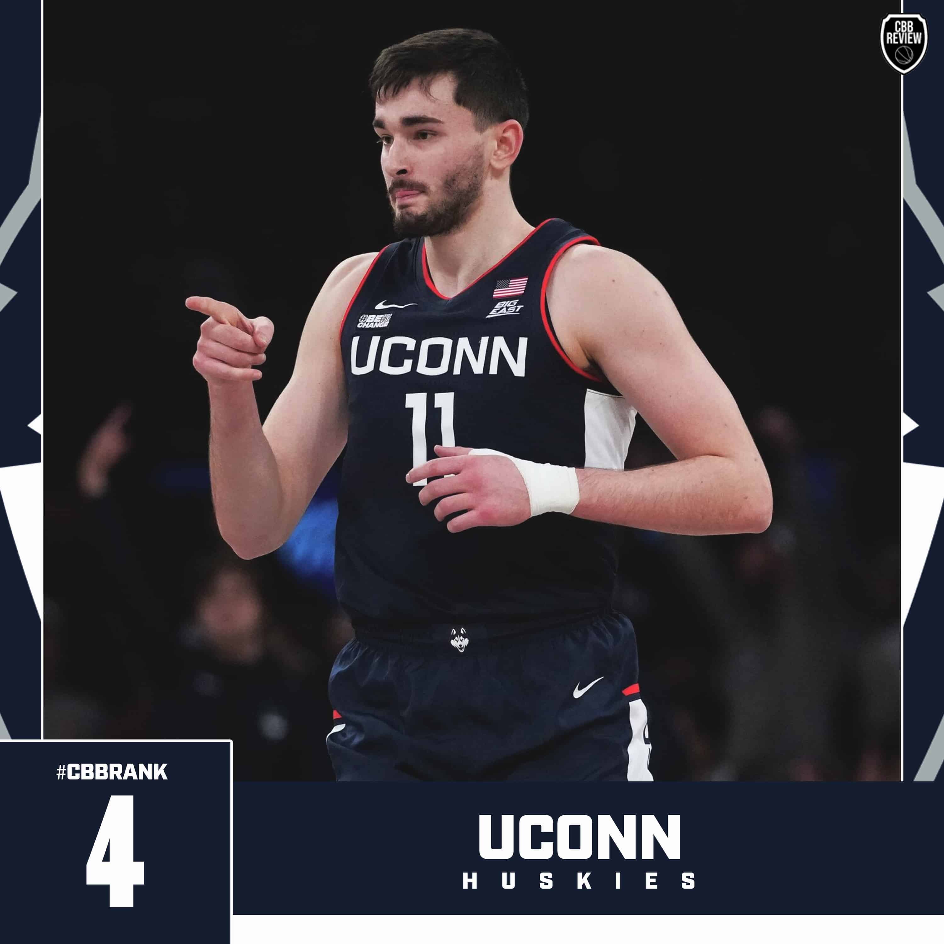 CBB Rank 2024: No. 4, UConn Basketball
