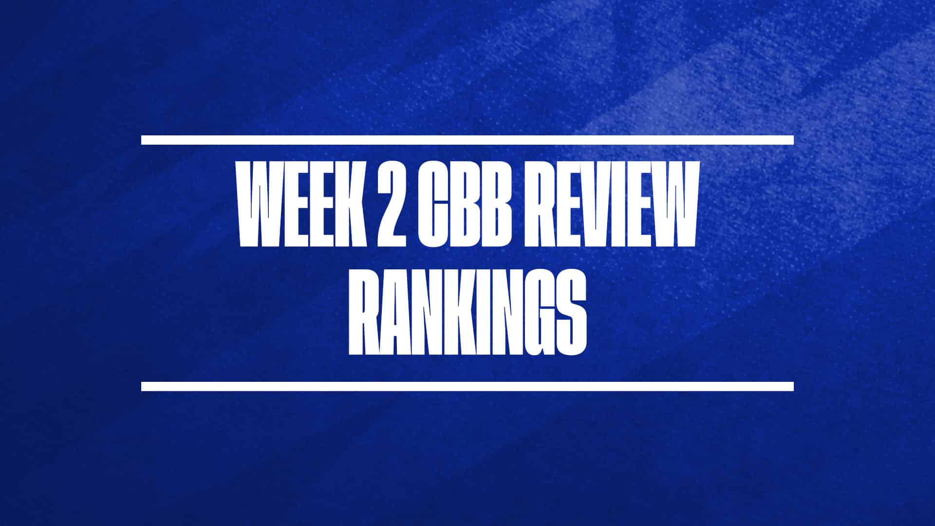 College Basketball Review Rankings: 2024-25, Week 2