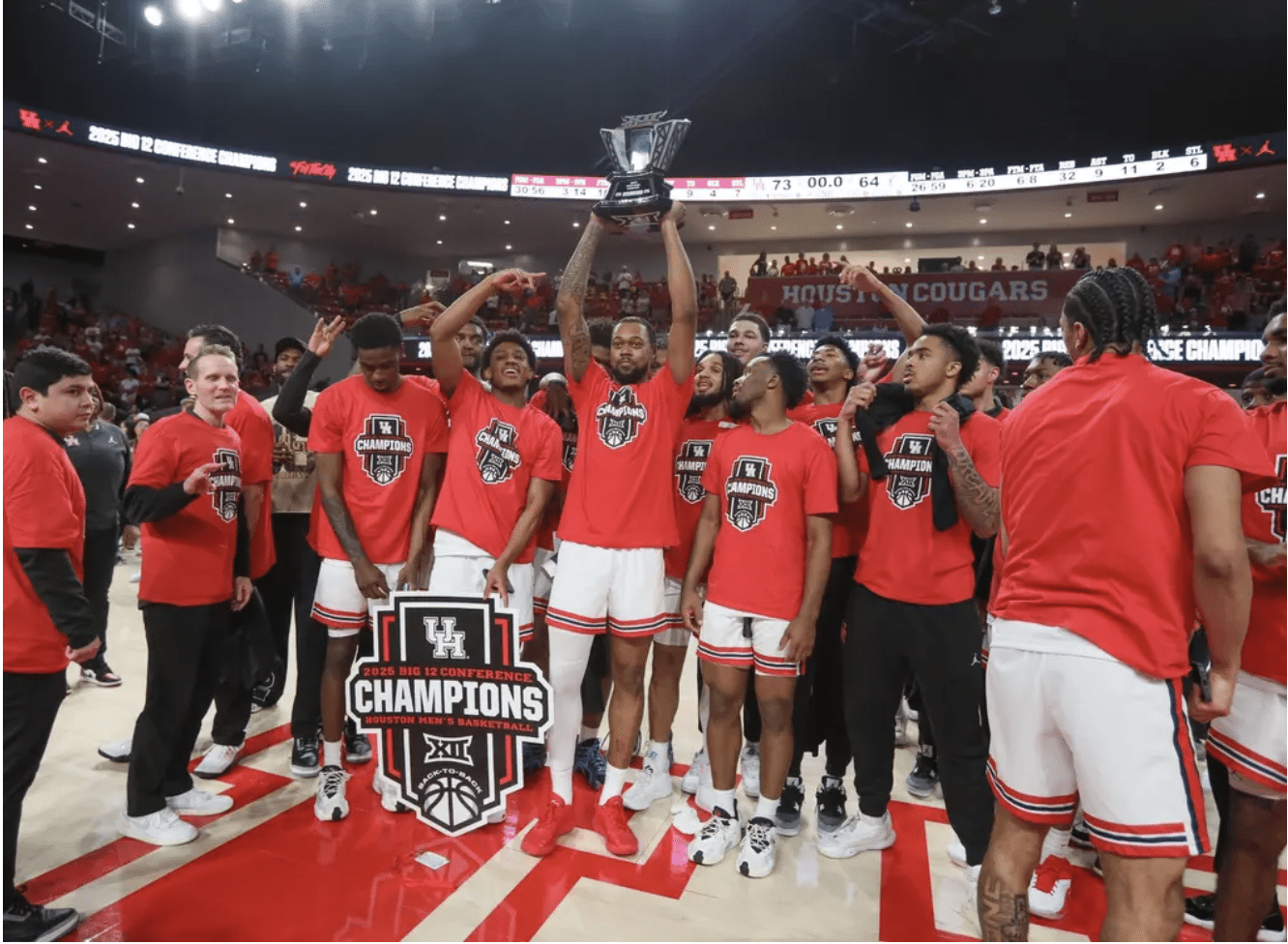 Houston Basketball Clinches Back-to-Back Big 12 Regular Season Titles ...