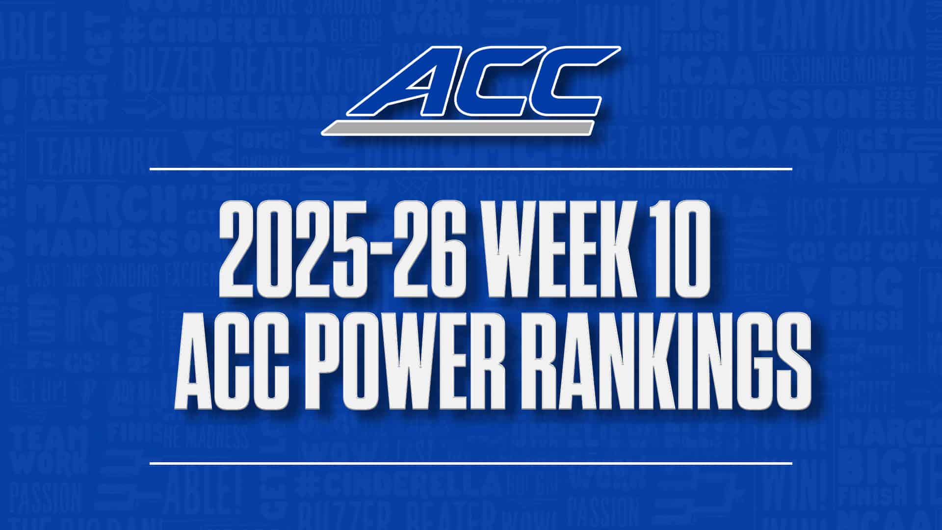 2025-26 ACC Basketball Power Rankings: Week 10